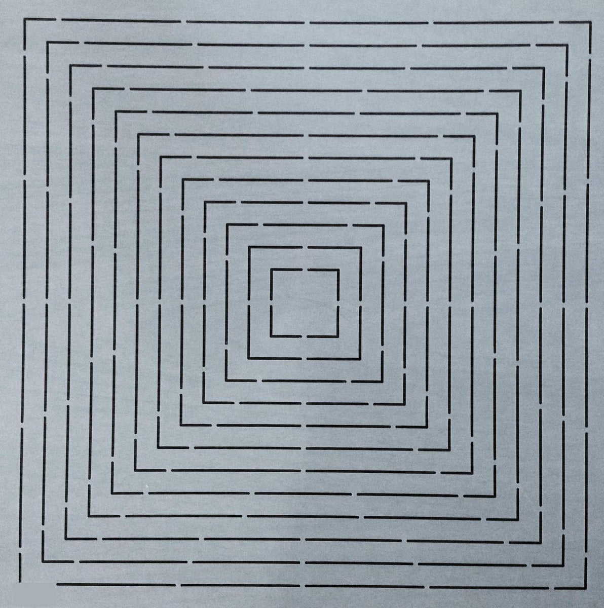 BS175 Square Echo 12.5"| Whirls n Swirls Quilting-APQS Ontario